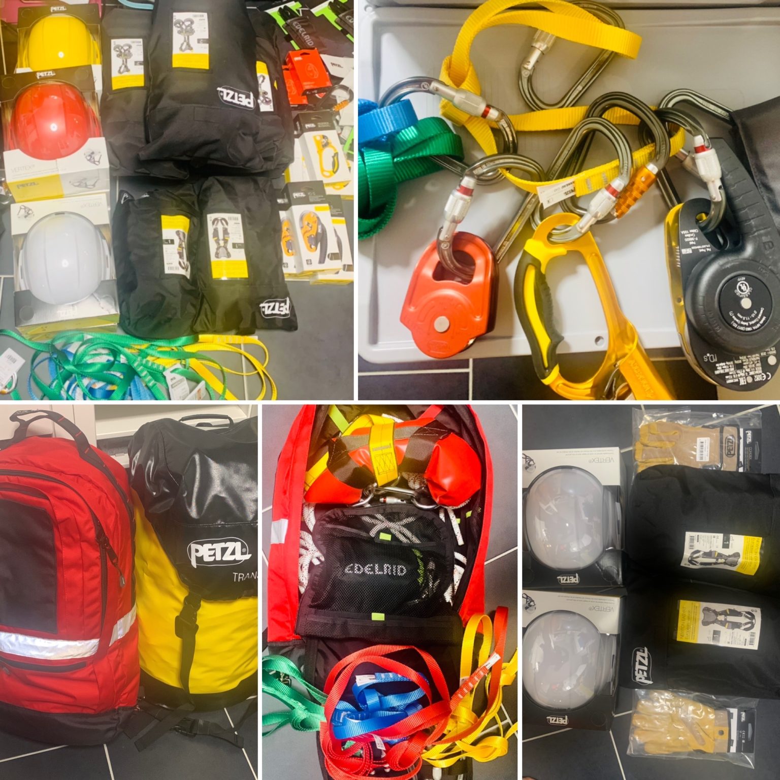 Absturzsicherung (ASI) und Einfach Rettung aus Höhen und Tiefen (ERHT ...